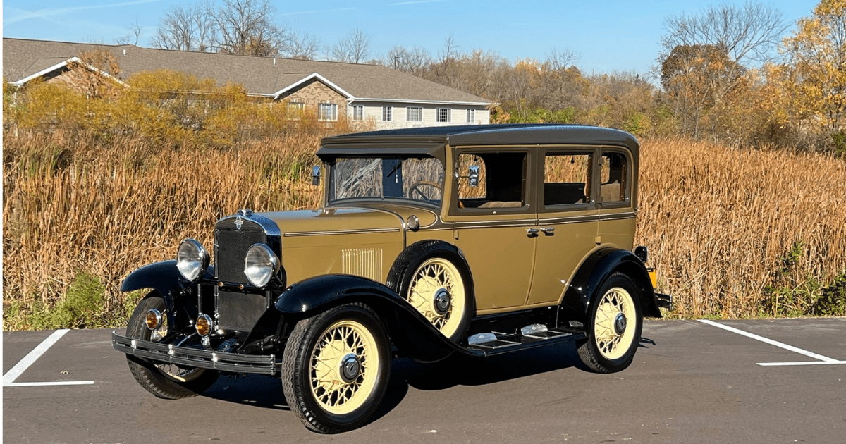 1930 Chevy Universal Series AD Sedan – Engineerine – Classic Cars