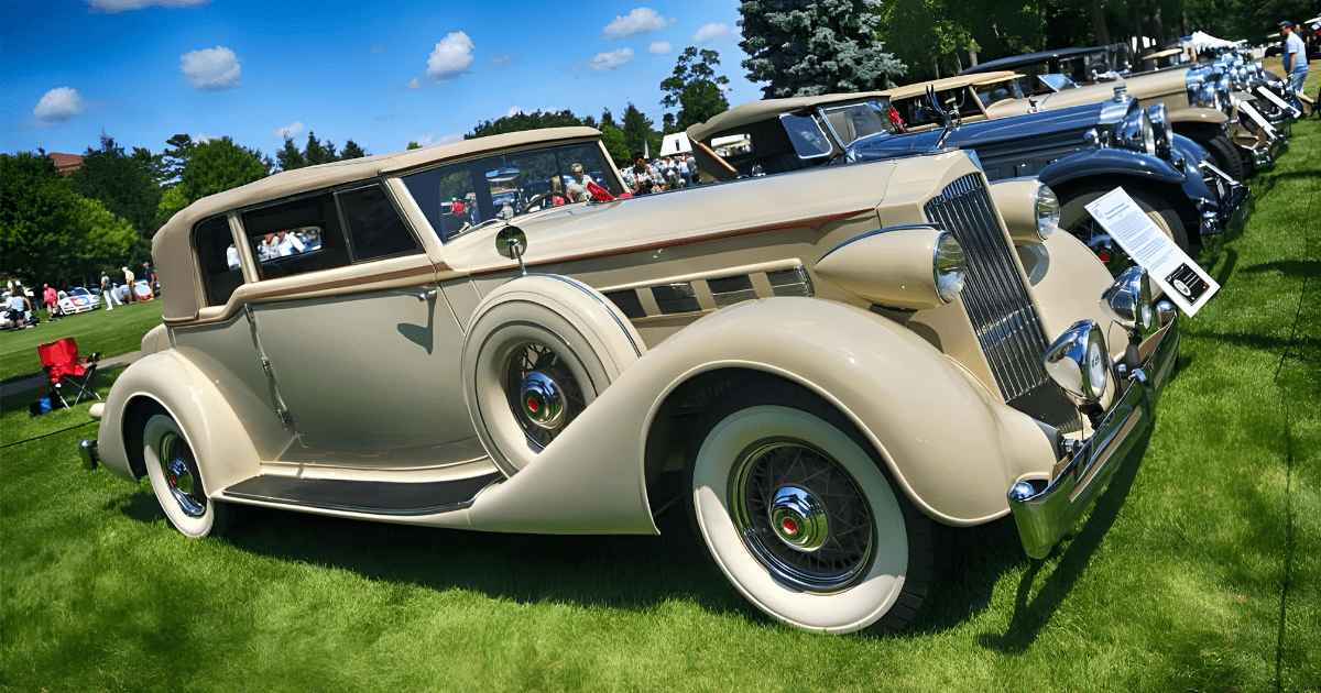 1936 Packard Model 1405 Super Eight Stationary Victoria – Engineerine ...