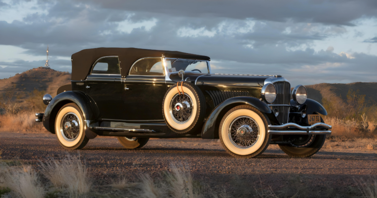 1931 Duesenberg Model J Convertible Sedan – Engineerine – Classic Cars