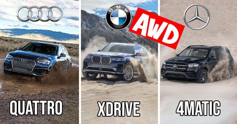 AWD vs. 4WD vs. FWD vs. RWD. Which Is Better? – Engineerine