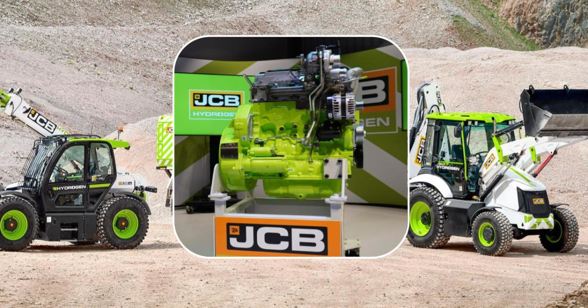 JCB’s Hydrogen Engine: Pioneering the Future of Sustainable Construction – Engineerine